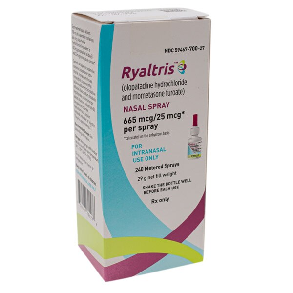 Ryaltris Spray, 665mcg/25mcg, 29g Net Fill, 240 Metered Sprays | Med ...