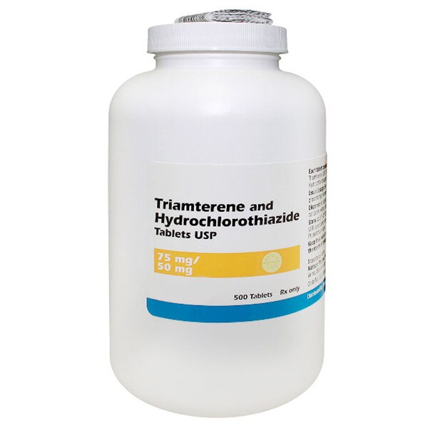 Triamterene with HCTZ 75/50mg, 500 TabletsGeneric: Maxzide | Med-Vet ...