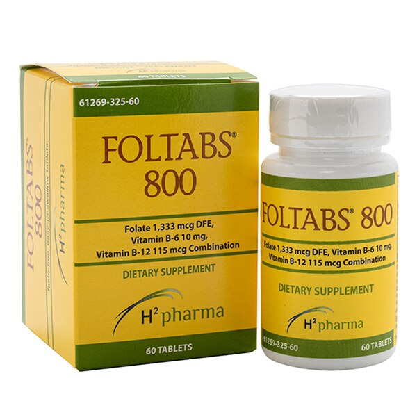 Foltabs, 800mg, 60 Tablets | Med-Vet International