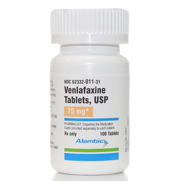 Venlafaxine HCl, 75mg, 100 Tablets | Med-Vet International