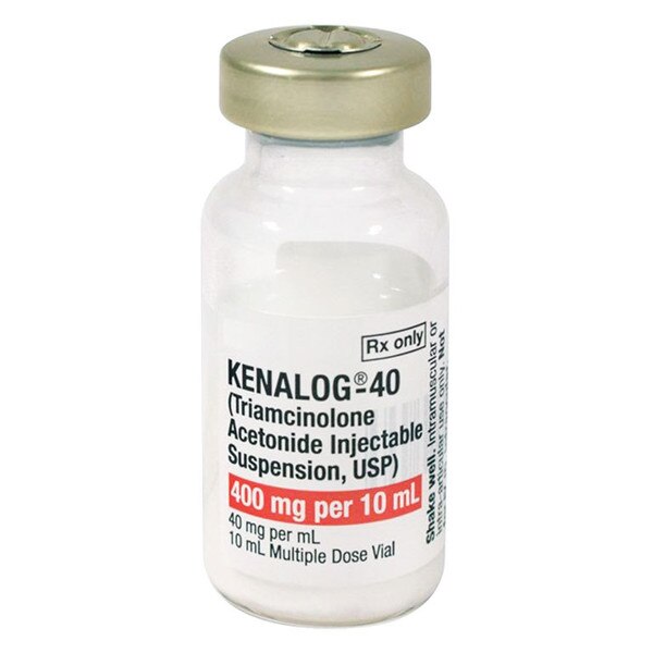 Kenalog Injection (Generic Triamcinolone Acetonide), 40mg/mL, 10mL ...