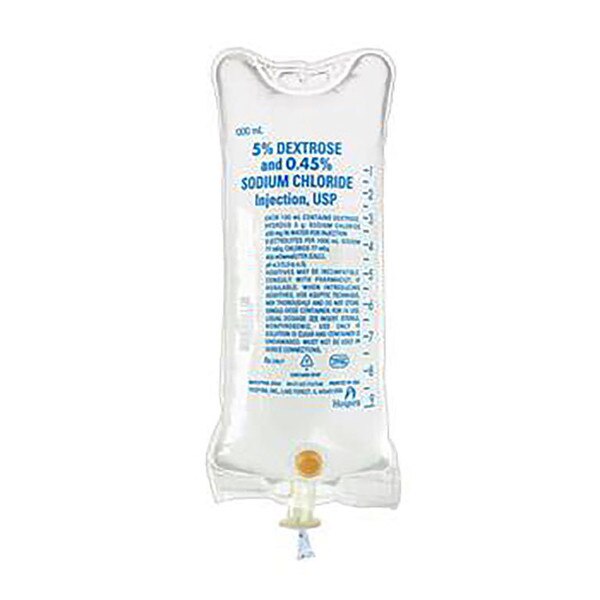 5% Dextrose Solution, 0.9% Sodium Chloride Injection, 1, 000mL, 12/case ...