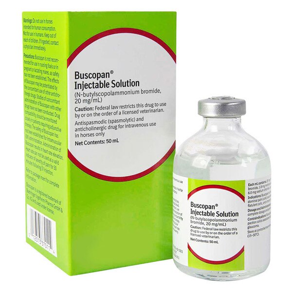 Buscopan Injection 20mg/ml, 50ml | Med-Vet International
