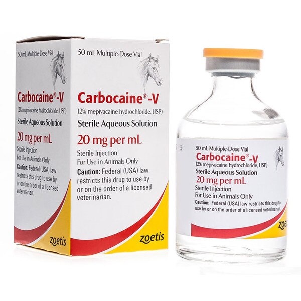 Zoetis Carbocaine-V 2% Sterile Aqueous Solution, 50mL | Med-Vet ...