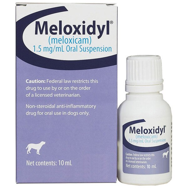 Meloxidyl Oral Suspension, 1.5mg/mL, 10mL | Med-Vet International