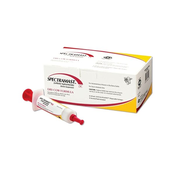 Spectramast DC (Ceftiofur Hydrochloride) Sterile Suspension, Dry Cow ...