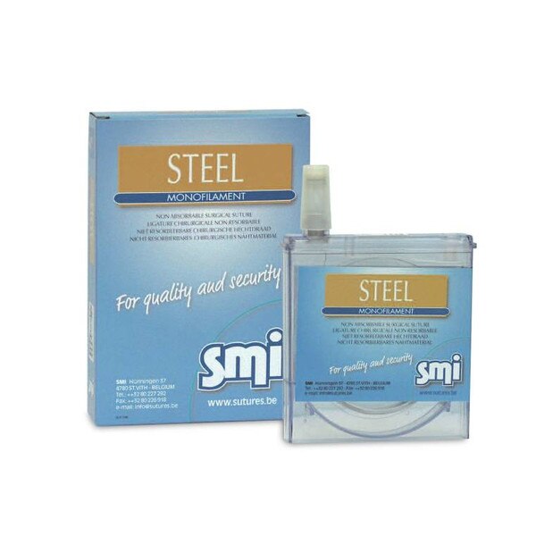 Steel Monofilament Suture Cassette, 1, 50m | Med-Vet International